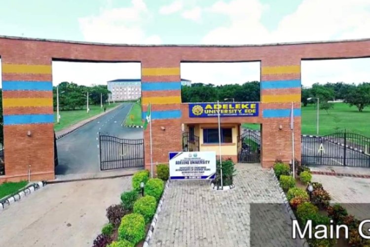 Adeleke University (AU) admission list for 2022/2023 session - Myschoolnews
