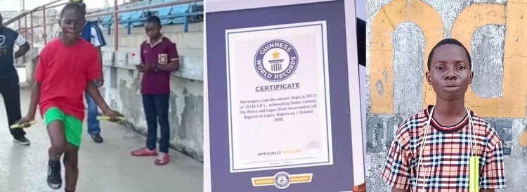 Nigerian Born Gbenga Ezekiel Enters Guinness World Records after 265 ...