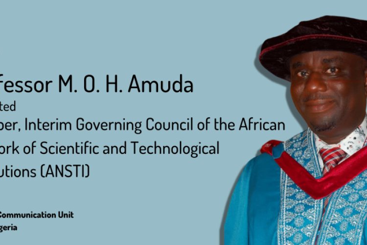 UNILAG appoints Professor Amuda as member of Ansti Interim Governing ...