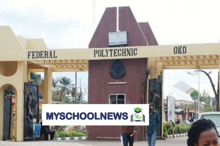 Brief History of The Federal Polytechnic Oko, Anambra State - Myschoolnews