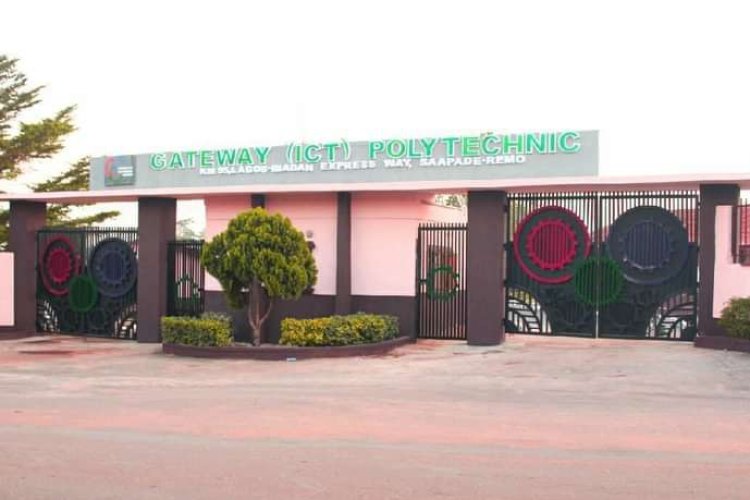 Gateway ICT Polytechnic Saapade HND admission form for 2023/2024 ...