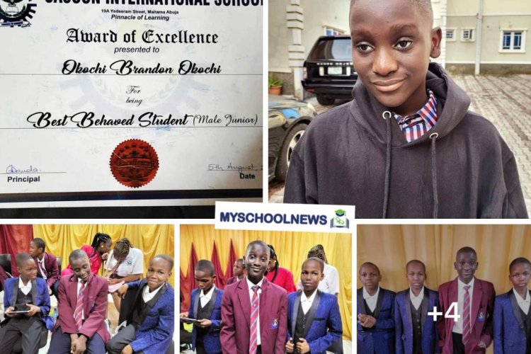 My Son, Okochi Wins Best Behaved Student Award - Maria Ude, Aka Afiko ...