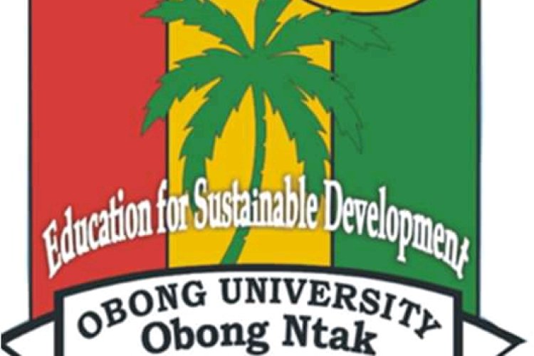 Obong University cut off mark for 2023/2024 session - Myschoolnews