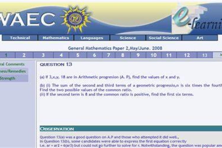 What You Need to Know About WAEC Online Past Questions Quiz Platform ...