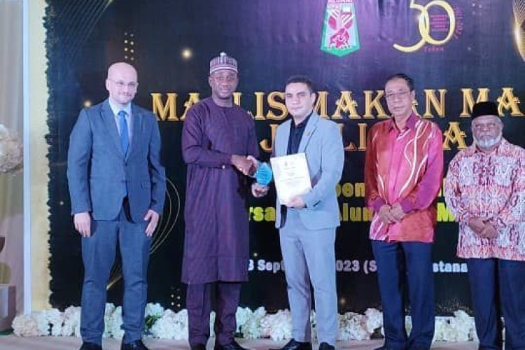 Malaysian University Honours Dr. Umar Ahmed of BSU With Best Alumni Achievement Award - Myschoolnews