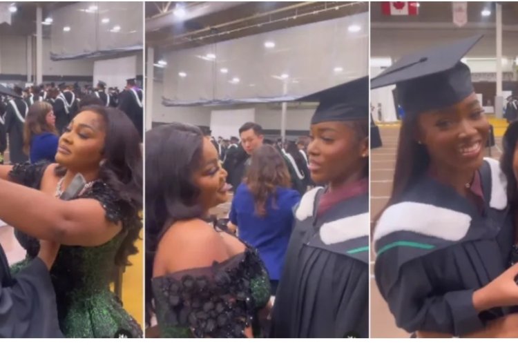 Mercy Aigbe's Daughter Michelle Graduates from Canadian University ...