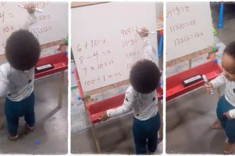 Incredible 2-Year-Old Genuis Solves Complex Mathematics, Gets 8 ...