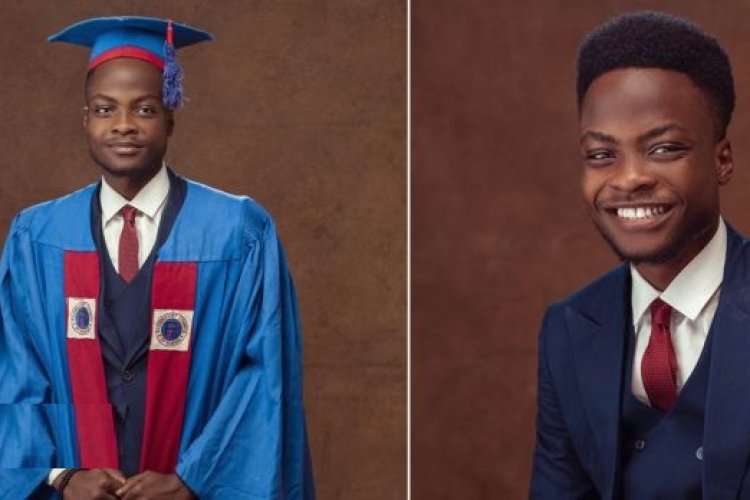 Nigerian man emerges overall best-graduating student, bags Pharmacy degree with 4.96/5.00GPA ...