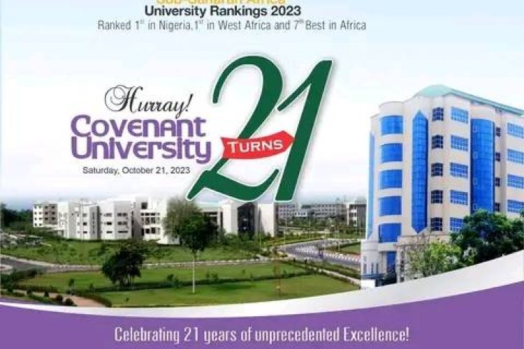 Covenant University Surpasses Prestigious Nigerian Institutions ...