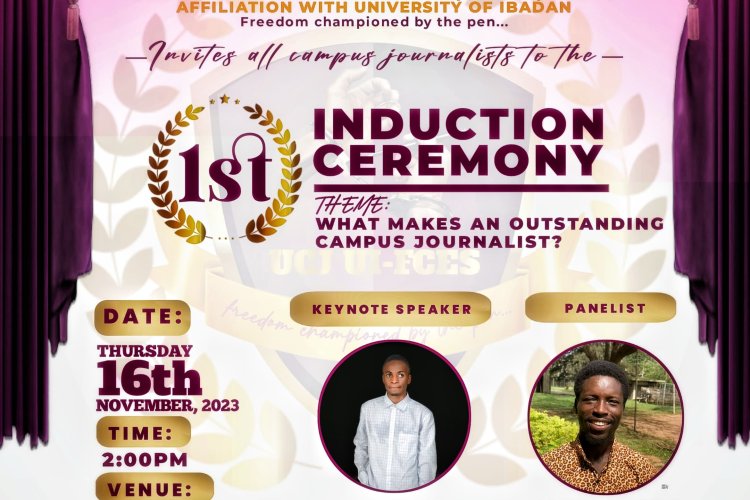 UCJ, UI-FCES Prepares for Inaugural Induction Ceremony to Welcome New Members - Myschoolnews