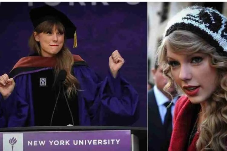 Taylor Swift Awarded Honorary Doctorate Degree by New York University ...