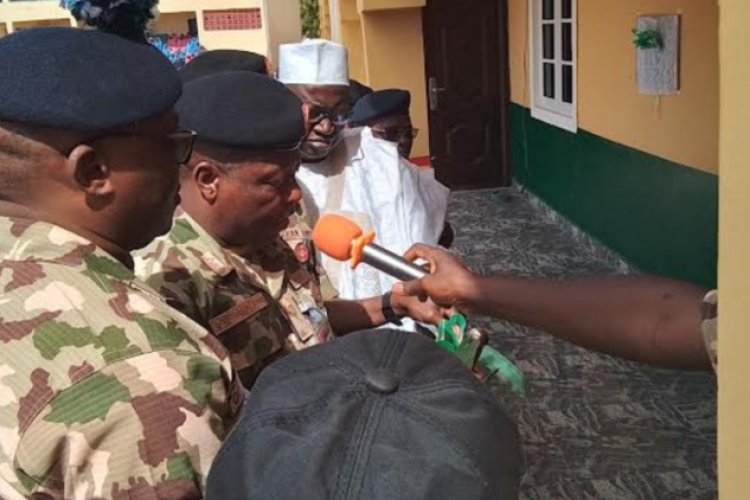Nigerian Army Hands Over Renovated Classrooms to Borno State Government ...