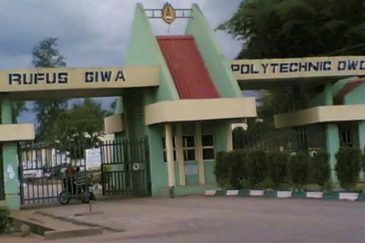 Rufus Giwa Polytechnic Announces Christmas and New Year Break ...