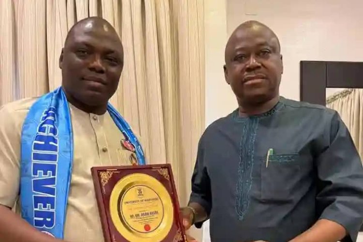 UNIMAID National Alumni Association Honors Taraba State Governor Dr ...