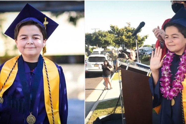 13-Year-Old Prodigy Jack Rico Makes History by Graduating with Four ...