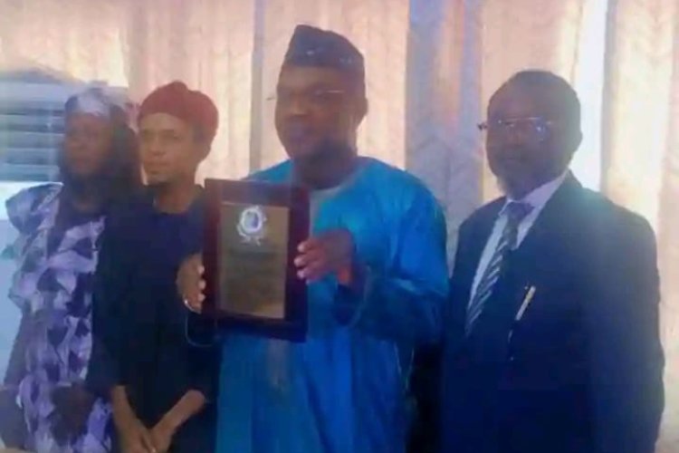TSU VC Prof Bako Bags National Assembly Leadership Award - Myschoolnews