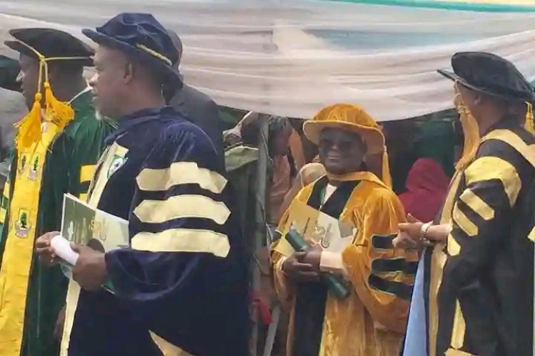 Federal University Of lafia Vice Chancellor attends convocation ...