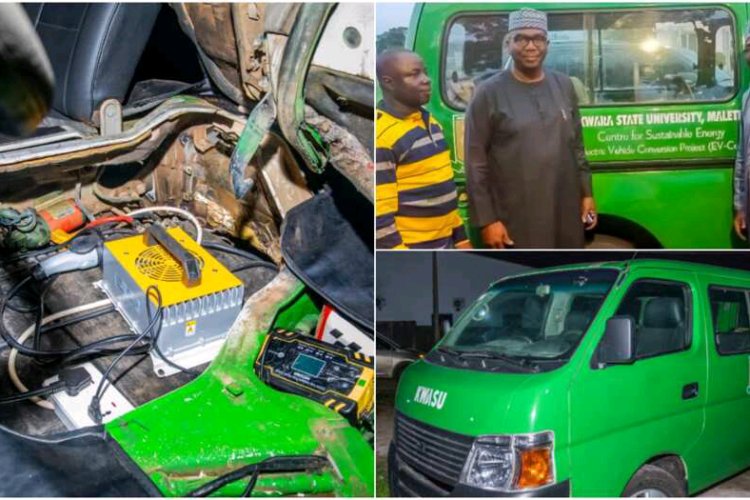 Kwara State University to Convert Kwara Express Vehicles to Electric ...