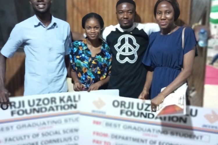 Netizens Extend Congratulations to UNN Student for Winning Orji Kalu ...