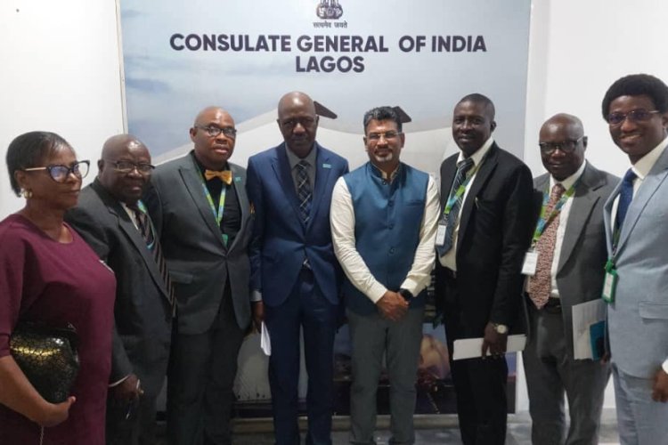 Indian Consul General Meets Delegation from Caleb University to Discuss ...