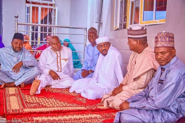 MAAUN Founder Pays Respects at Funeral of Alhaji Musa Ya'u, Chief ...
