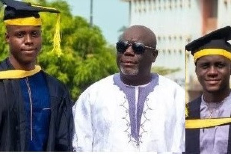 Viral Video: Nigerian Father Celebrates Sons Educational Journey ...