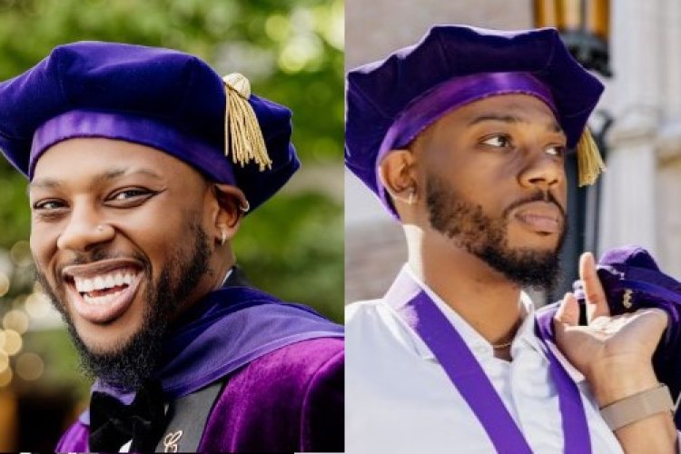 Young Man Becomes First African American Man to Earn Ph.D. in Human ...