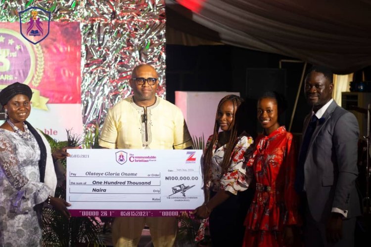 Commendable Christian Church Awards Scholarships to UNIABUJA Students ...