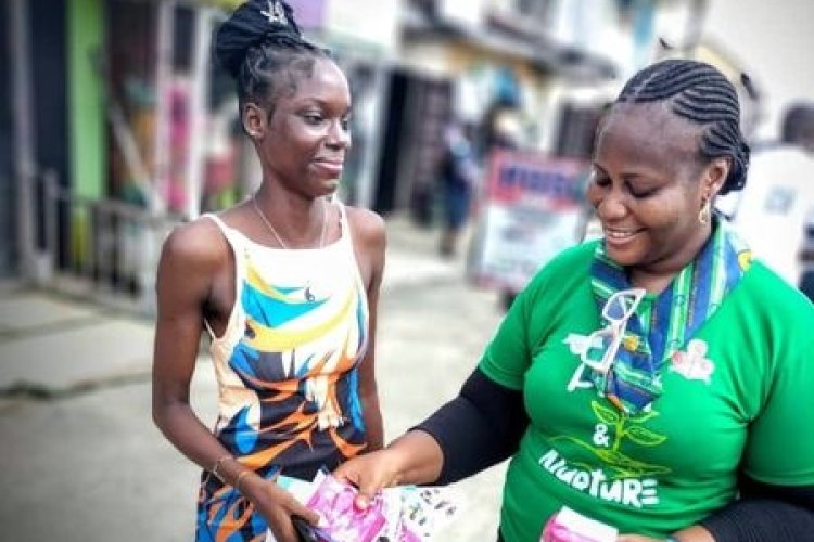 Rivers State Girl Guides Participate in Community Health Service Road ...