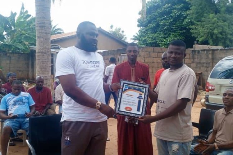 PAAU: Omala Students Association Honours Hon. Edibo Ameh Mark with ...