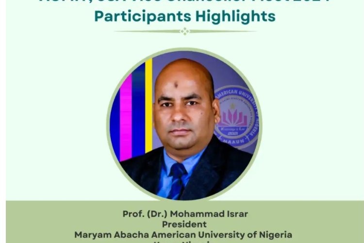 Prof. Mohammad Israr to Represent MAAUN at ACMIT-USA Vice Chancellor ...