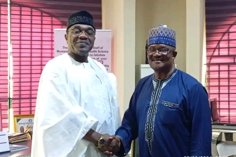 Former TSUJ Vice-Chancellor, Prof. Vincent Ado Tenebe, Pays Courtesy ...