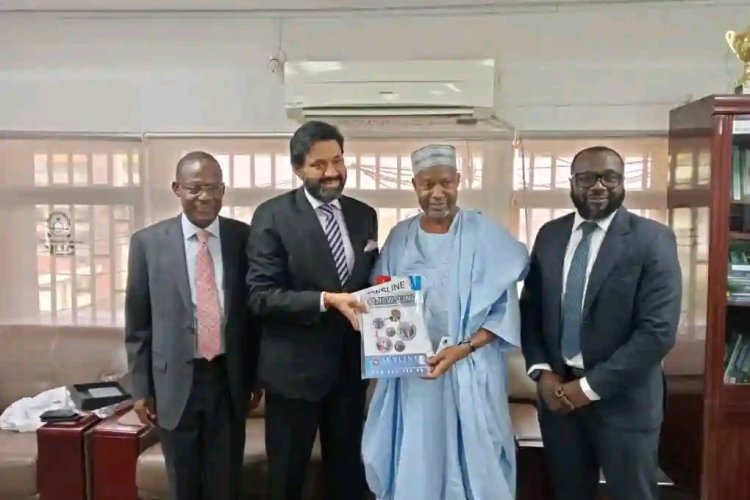 Skyline University Nigeria Delegation Pays Courtesy Visit to NUC ...
