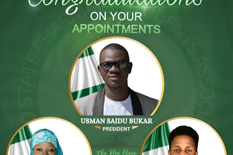 Appointment As New BOPSA Executives: Usman Saidu Bukar, Maryam Malut, Pius Iliya Simon ...