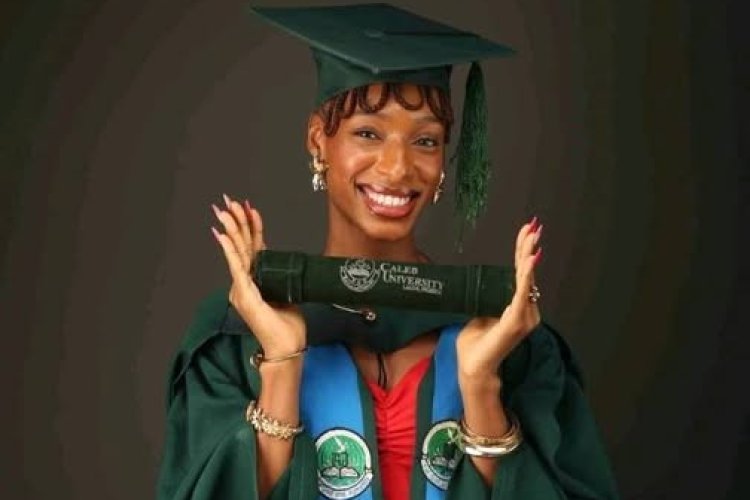 Joy Ahiakwo Emerges Overall Best-Graduating Student at Caleb University - Myschoolnews