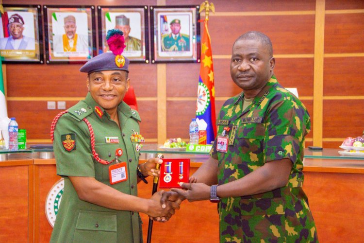 NDA Commandant Major General JO Ochai Receives Prestigious Defence ...