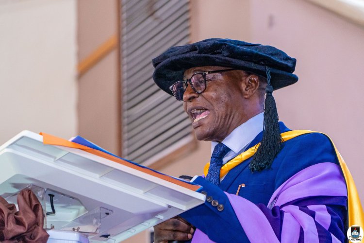 Prof. Jacob Fatile Delivers Lagos State University’s 104th Inaugural ...
