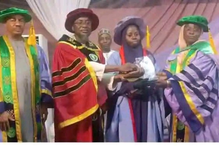 Meet Dr. Ashiru Aminat Benya who bags First class from the Faculty of ...