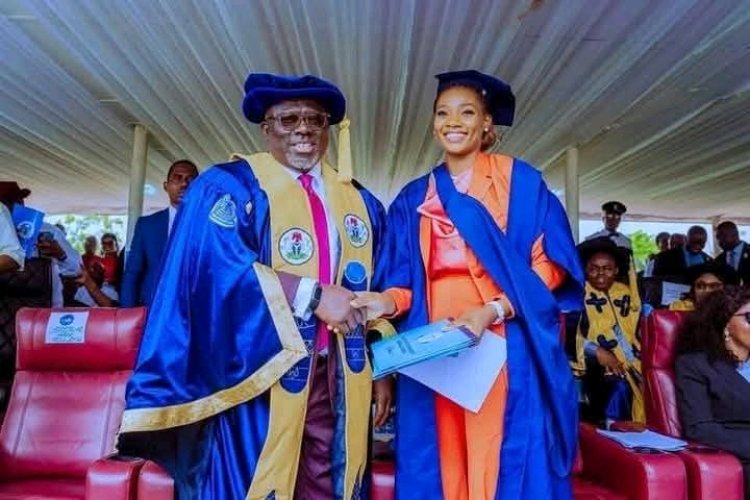 Oghenemine Emerges Best Graduating Student at Delta State University - Myschoolnews