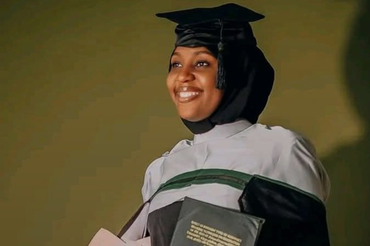 Kannywood Actress Fatima Hussain Celebrates Completetion Of HND Program ...