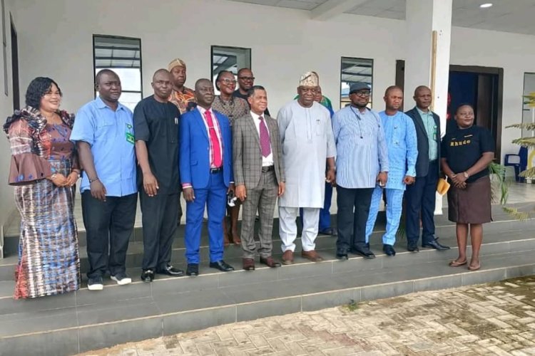 Federal University Oye-Ekiti Acting Vice-Chancellor Visits FUOYE ...