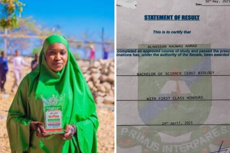 Gombe State University Graduate Alhassan Hauwau Ahmad Achieves Academic ...