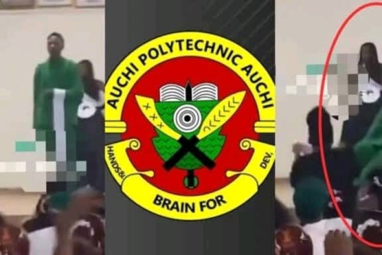 Auchi Polytechnic Student Collapses After Winning "Mr. Auchi" Pageant ...