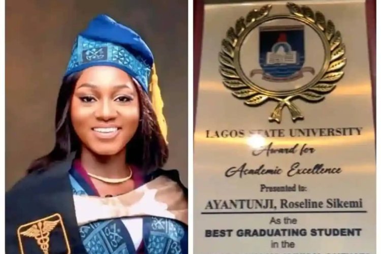Roseline Ayantunji Emerges as Best Graduating Student at LASU - Myschoolnews