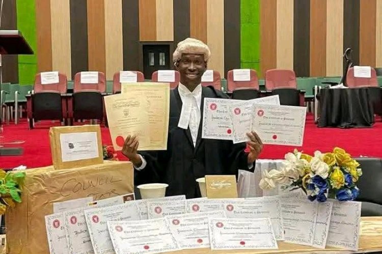 Oluwabusayo Olawale Ifonlaja Emerges Overall Best Graduating Student at ...