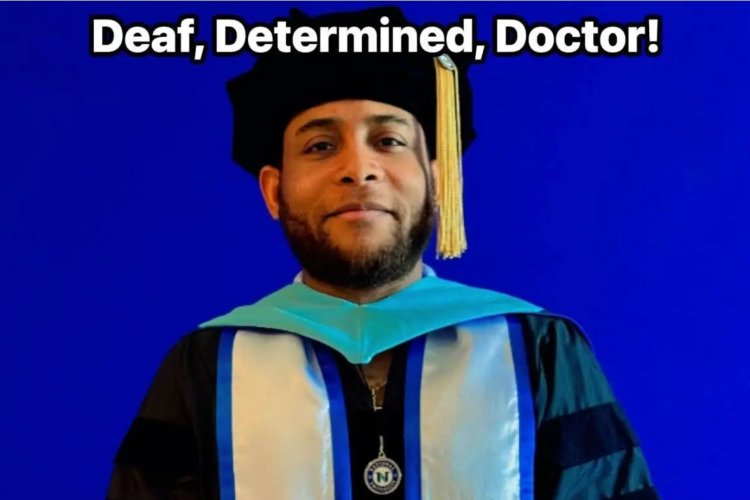 Trailblazing Deaf Dr. Chidi Olujie Scholar Earns Doctorate in Special ...