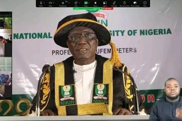 NOUN VC Encourages Fresh Students to Explore Beyond Degree Programmes ...