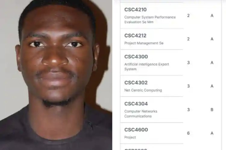 Usman Nuhu Makes History as First and Only First-Class Computer Science ...