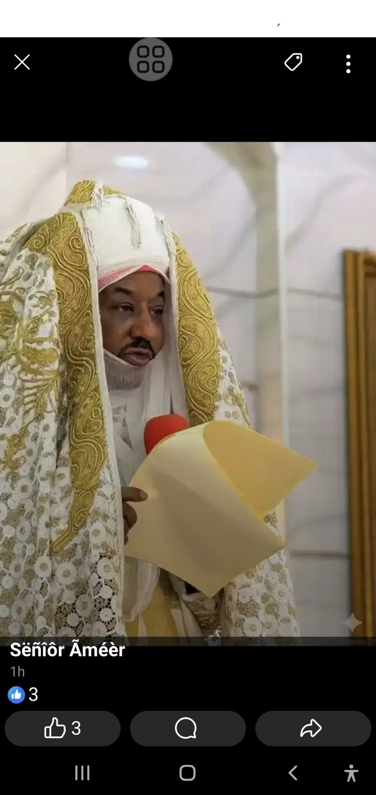 HRH Muhammadu Sanusi II Enrolls for Common Law and Sharia Degree at ...